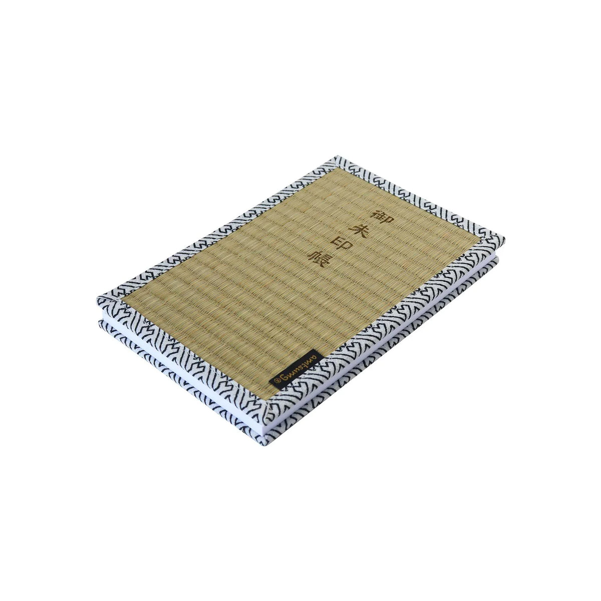 Tatami-Inspired Goshuincho Beige Sayagata Pattern – Art Supplies Japan