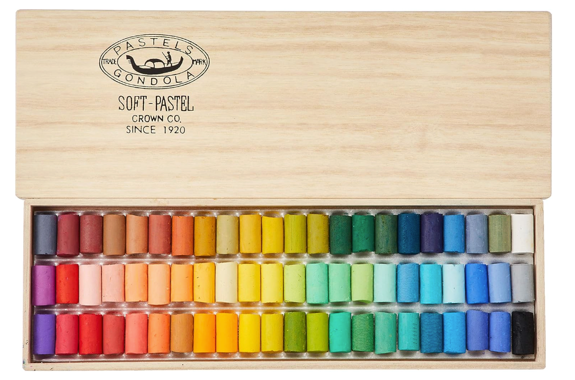Crown Chemical Industries Gondola Pastel 66-color set – Art Supplies Japan